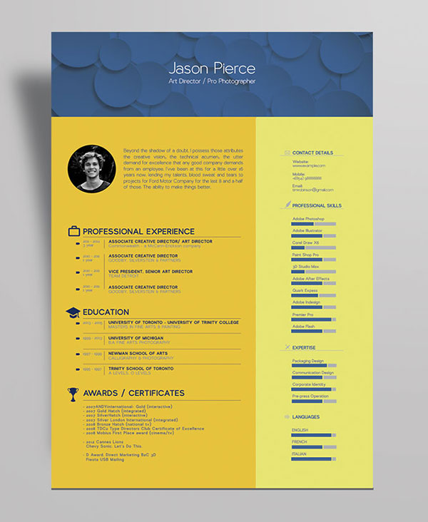 Ücretsiz CV Şablonu - CV Şablonu - Örnek CV Şablonu